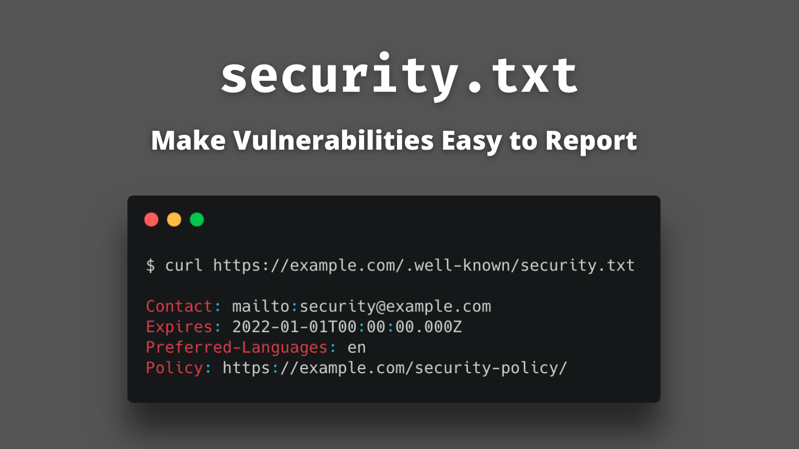 Security txt Make Vulnerabilities Easier To Report Okta Developer